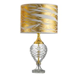 Cremasco Tischleuchte Belle Epoque, 59 cm gold