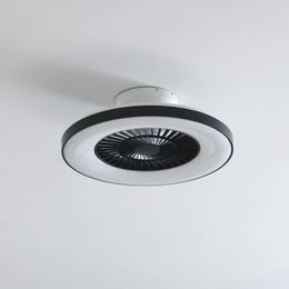 LINDBY Smart LED-Deckenventilator Paavo schwarz leise Tuya