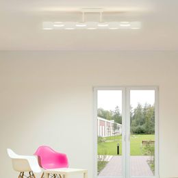 ECO-Light LED-Deckenleuchte Wave weiß