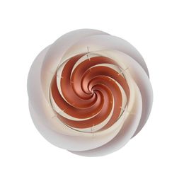 Le Klint Swirl Medium - kupferfarbene Wandleuchte