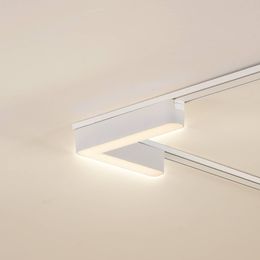 LINDBY LED-Leiste 48 V Lumaro,weiß,L-Form,Kunststoff,dimmbar