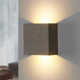 LINDBY Yva - LED-Wandleuchte aus Beton