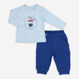 TK Maxx 2-teiliges blaues Set aus Oberteil und Jogginghose