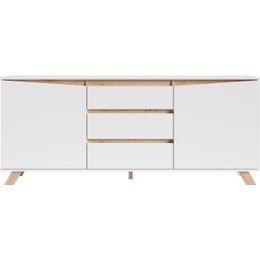 Sideboard Inosign "Valentin" Sideboards Gr. B/H/T: 180 cm x 76 cm x 38 cm, weiß