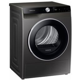 A+++ (A+++ bis D) Samsung Wärmepumpentrockner "DV80T6220LX/S2" Trockner Knitterschutz grau (inox)