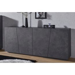 Sideboard Inosign "Vega" Sideboards grau (zement, optik) Breite 200 cm