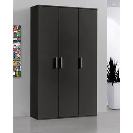 Mehrzweckschrank Procontour Schränke Gr. T: 34 cm, 3 St., Basisausführung, grau (anthrazit) Breite 96cm, mit Einlegeöden