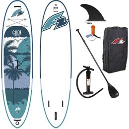 F 2 SUP-Board F2 "Glide Move" Gr. 329, blau (petrol), Wassersportboards, 10,5 329cm, Kunststoff