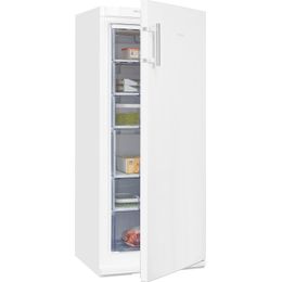 Exquisit Gefrierschrank "GS22-H-280E weiss", Energieeffizienz: E (A-G), weiß, B:60cm H:145cm T:65cm, Gefrierschränke, 202 L Volumen, 4 Sterne Gefrieren