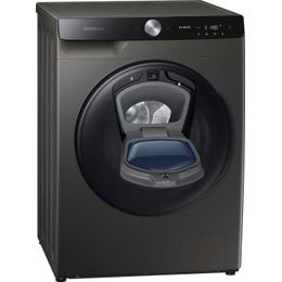 E (A bis G) Samsung Waschtrockner "WD90T754ABX" QuickDrive grau (inox)