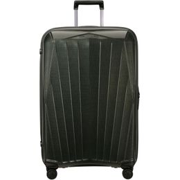 Hartschalen-Trolley Samsonite "MAJOR-LITE, climbing ivy, 77 cm" Gr. B/H/T: 50 cm x 77 cm x 31 cm 100 l, grün (climbing ivy) Koffer Reisekoffer Hartschalenkoffer Goßer TSA-Zahlenschloss