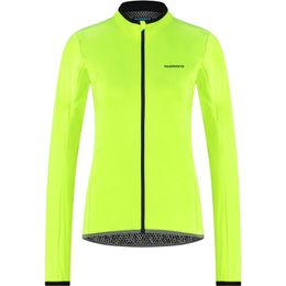 Shimano Fahrrad- Regenjacke Woman's WINDFLEX Jacket, Neon Yellow