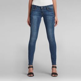 G-Star Raw 3301 Low Skinny Jeans - Mittelblau - Damen