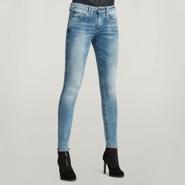 G-Star Raw 3301 Mid Skinny Jeans - Mittelblau - Damen