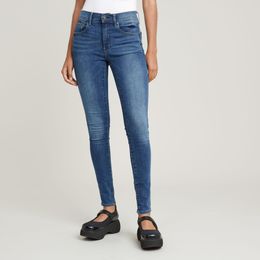 G-Star Raw 3301 Mid Skinny Jeans - Mittelblau - Damen