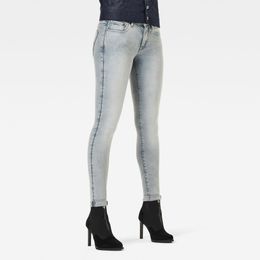 G-Star Raw 3301 Mid Skinny Jeans - Grau - Damen