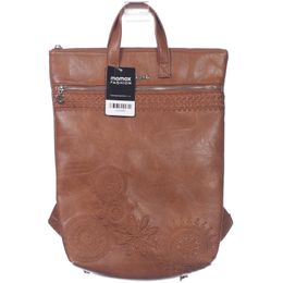 Desigual Damen Rucksack, braun, Gr.