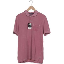 Bugatti Herren Poloshirt, pink, Gr. 52