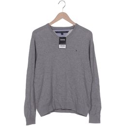 Tommy Hilfiger Herren Pullover, grau, Gr. 46