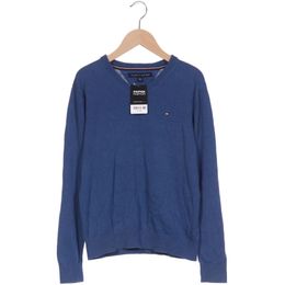 Tommy Hilfiger Herren Pullover, blau, Gr. 44