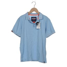 Superdry Herren Poloshirt, hellblau, Gr. 48