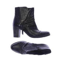 Mjus Damen Stiefelette, schwarz, Gr. 39