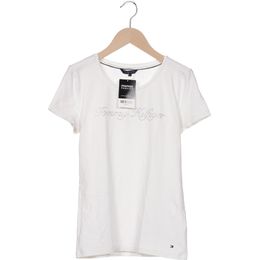 Tommy Hilfiger Damen T-Shirt, weiß, Gr. 36