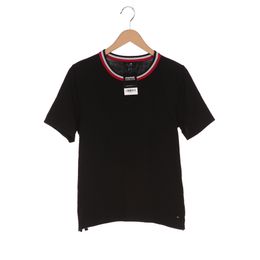 Tommy Hilfiger Damen T-Shirt, schwarz, Gr. 42