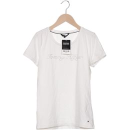 Tommy Hilfiger Damen T-Shirt, weiß, Gr. 36