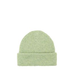 Tom Tailor Damen Basic Beanie, grün, Melange Optik, Gr. ONESIZE