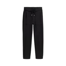 Tom Tailor Denim Damen Basic Joggpants, schwarz, Uni, Gr. XL