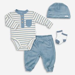 TK Maxx 4-teiliges blaues Baby-Set