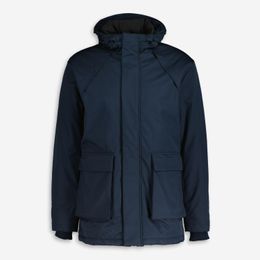 TK Maxx Dunkelblauer Parka mit Kapuze