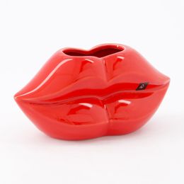 TK Maxx Rote Mini-Lippen Ornament 8x15cm