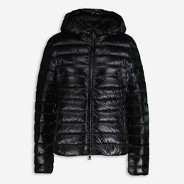 TK Maxx Schwarze Daunenjacke mit Kapuze