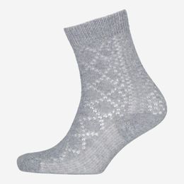 TK Maxx Graue Socken mit Perforationsmuster