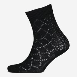 TK Maxx Schwarze Socken mit Perforationsmuster