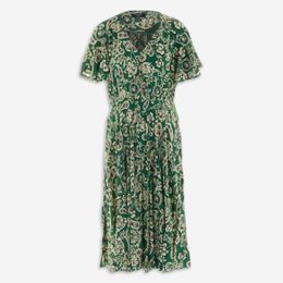 TK Maxx Grünes Midikleid mit Paisley-Muster