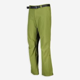 Maier Sports Grüne Outdoor-Hose mit Gürtel