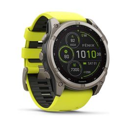 Garmin Smartwatch Fenix 8 - 51 mm Solar Sapphire Graphit Titanium Titan 010-02907-21