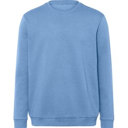 Herren Sweatshirt himmelblau, Größe 48/50