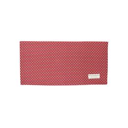 Krasilnikoff Stoffserviette Micro Dots, 40x40 cm, rot