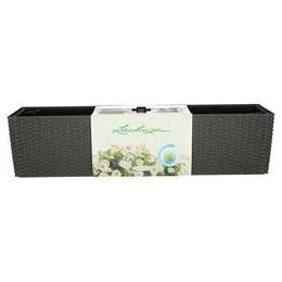 Lechuza Blumenkasten Balconera Cottage 80 granit grau