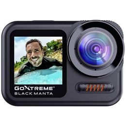 GOXTREME Black Manta 5K Action Cam Touch-Screen, WLAN, Zeitlupe/Zeitraffer, Dual-Display, Wasserfest, 5K, Bildstabilisierung