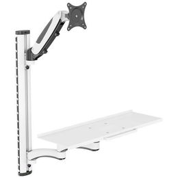 Digitus DA-90451 1fach Monitor-Wandhalterung 5,1 cm (2) - 304,8 cm (120) Schwarz, Weiß Ausziehbar, Drehbar, Höhenverstellbar, Neigbar, Neigbar + Rotierbar,