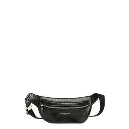 Bauchtasche Liebeskind Berlin "Beltbag S CHUDY NEW CROCO" Gr. B/H/T: 23 cm x 10 cm x 8 cm, schwarz (black) Damen Taschen