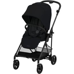 Kinder-Buggy Cybex "Cybex Gold, Melio Carbon" schwarz (magic black) Baby Kinderwagen