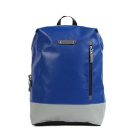 Laptoprucksack 7CLOUDS "Novis 7.1" Gr. B/H/T: 29cm x 38cm x 11cm, blau (blau-grau) Rucksäcke mit recyceltem PET