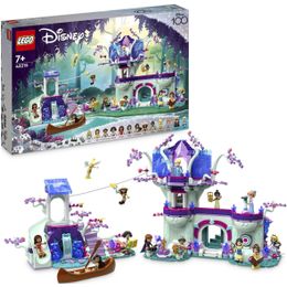 Konstruktionsspielsteine Lego "Das verzauberte Baumhaus (43215), Lego Disney" Spielbausteine bunt Kinder Made in Europe