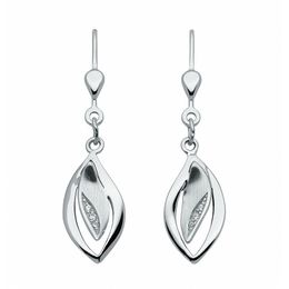 Adelia´s Paar Ohrhänger ADELIA´S "Damen Silberschmuck" Ohrringe Gr. Damen, Silber 925 (Sterlingsilber), silberfarben (silber) Damen 925 Sterling Silber mit Zirkonia Silberschmuck für